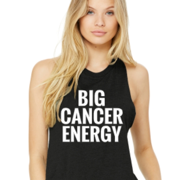 Bella Canvas | Tops | Big Cancer Energy | Poshmark
